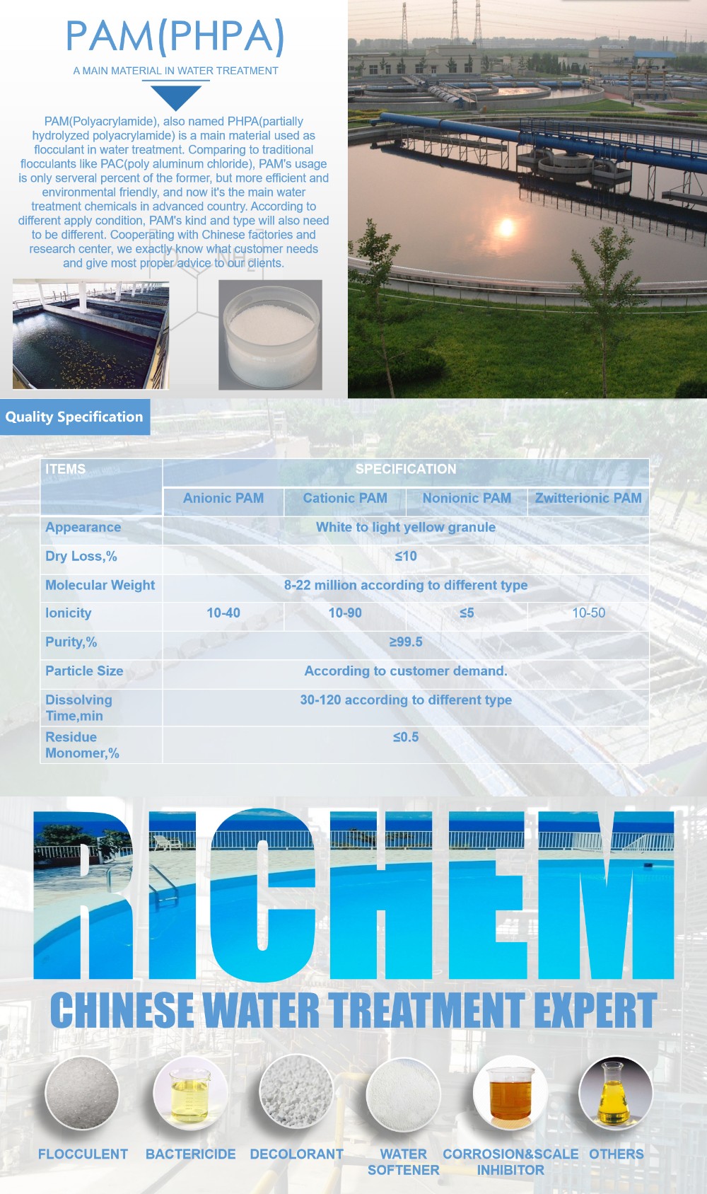 Cationic Polyacrylamide - Richem