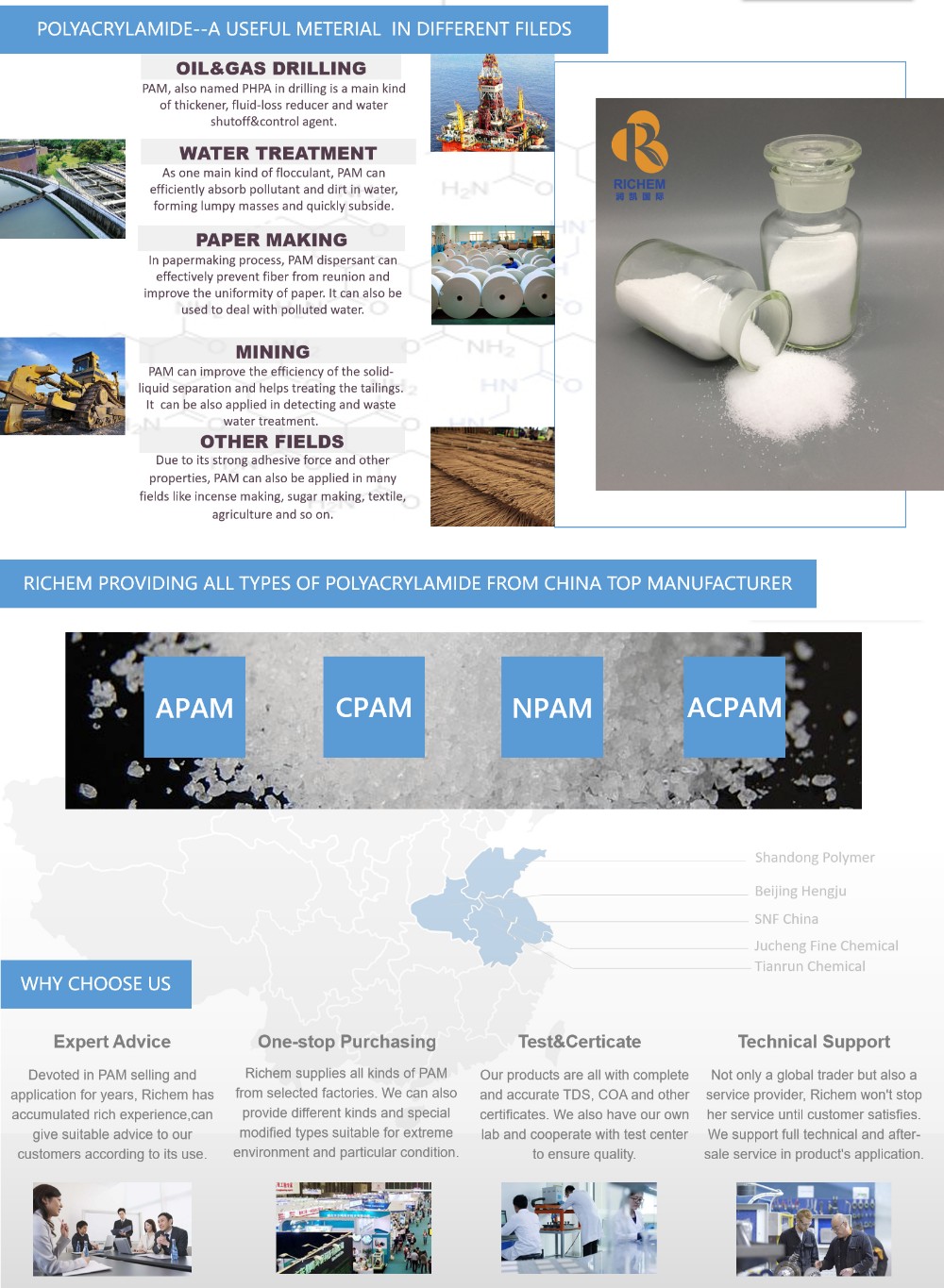 Cationic Polyacrylamide - Richem